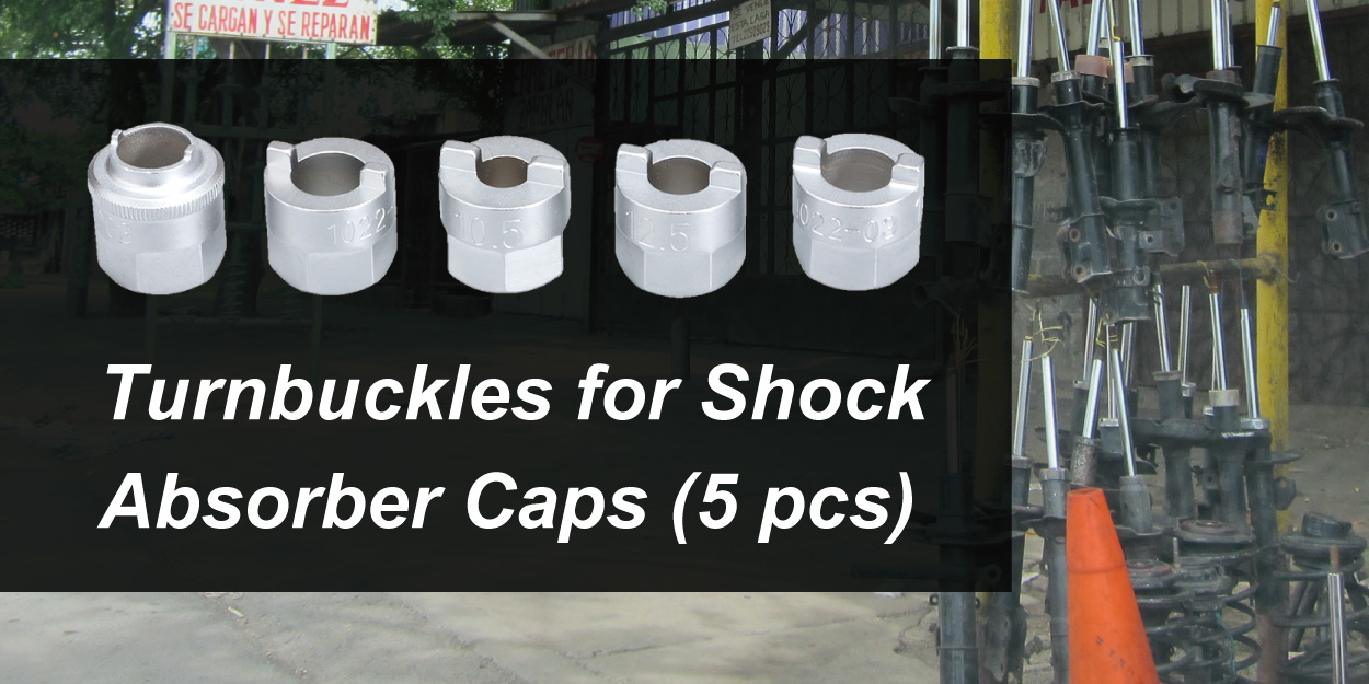 Turnbuckles for Shock Absorber Caps (5 pcs)