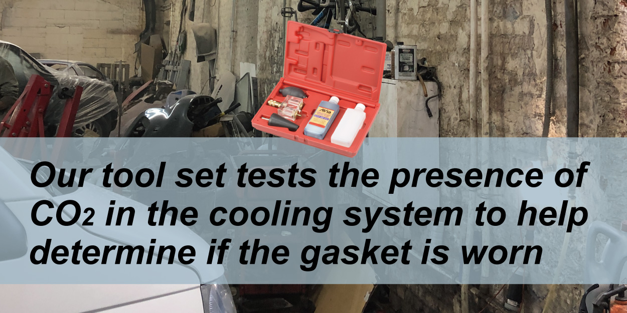 Cosda - Combustion Gas Leak Tester Kit with Horizontal Chambers