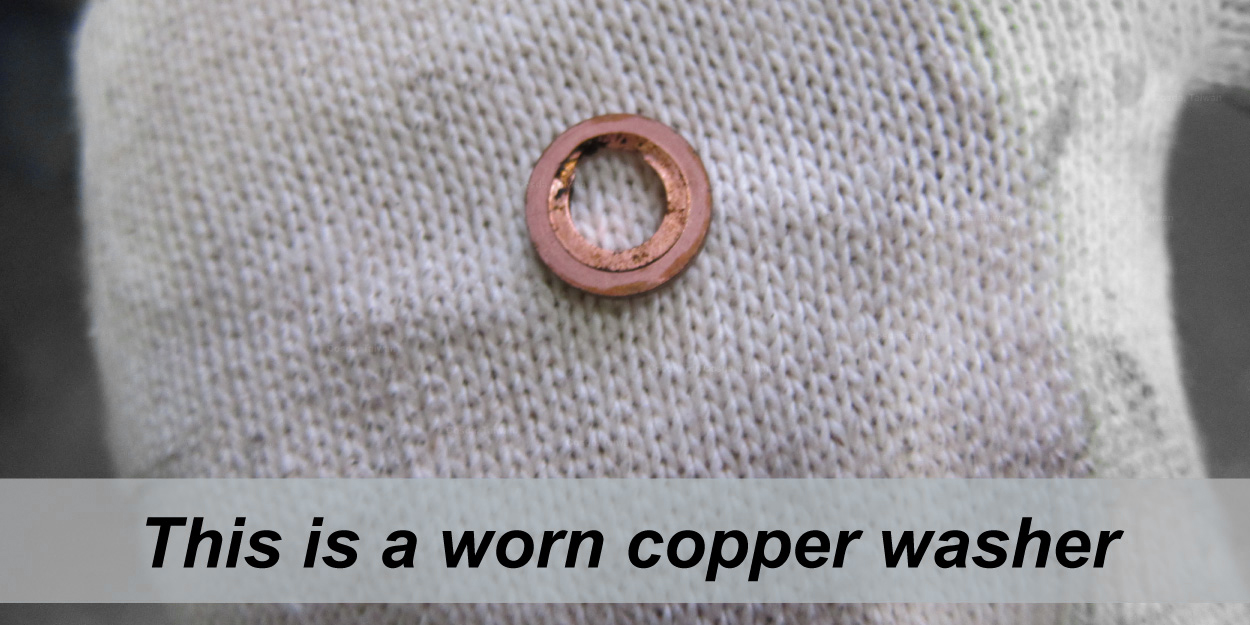 Cosda - Assortment of Copper Sealing Rings (450 pcs)