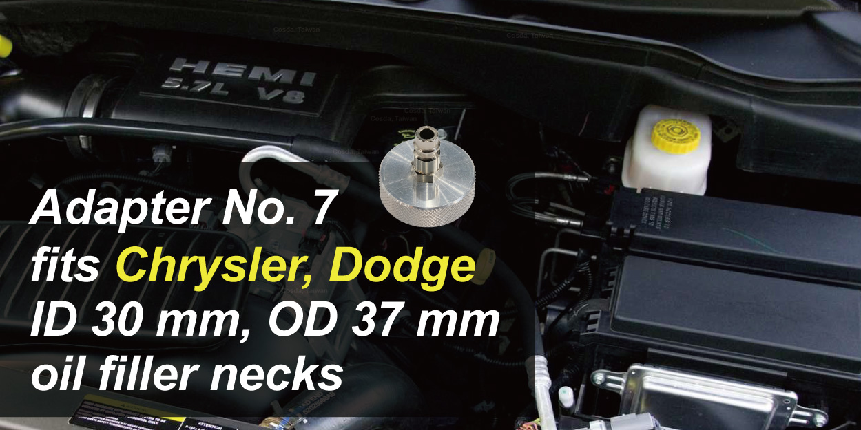 Cosda - Pressure Brake Bleeding Adapter Set